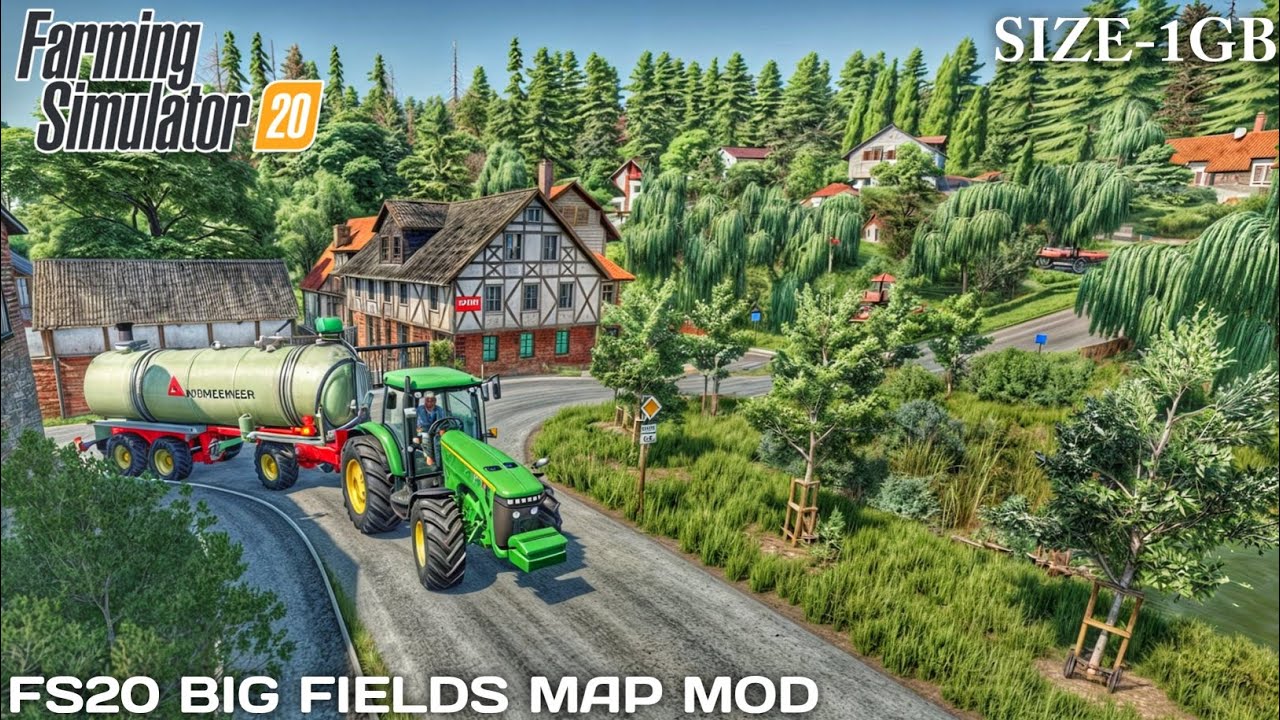 FS20 New Map Mod | Big Fields Map Mod | FS20 Mod apk | Unlimited Money ...