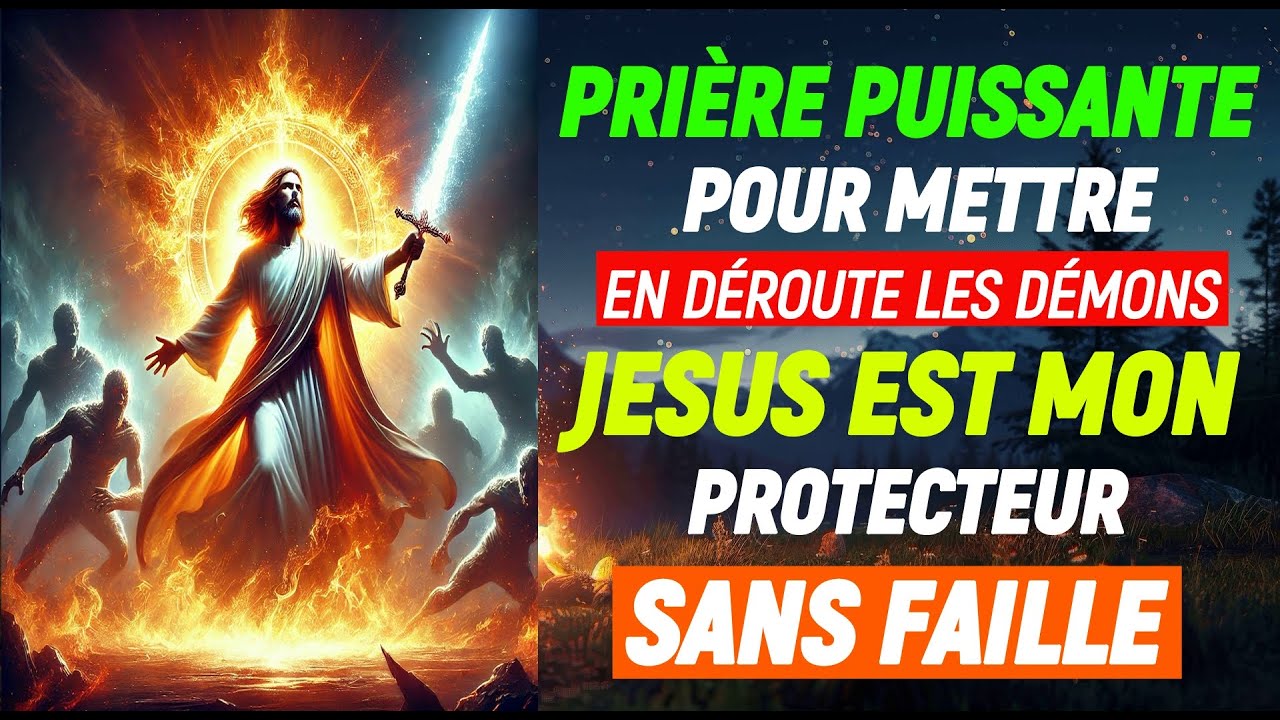 ⚔ PRIÈRE PUISSANTE POUR METTRE EN DÉROUTE LES DÉMONS – JESUS EST MON ...