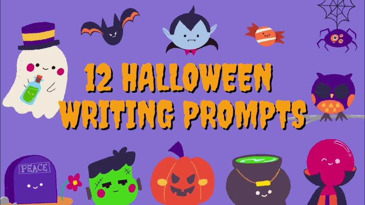 12 Halloween Writing Prompts: Plus a Free Spooky Printable 🎃 - YouTube