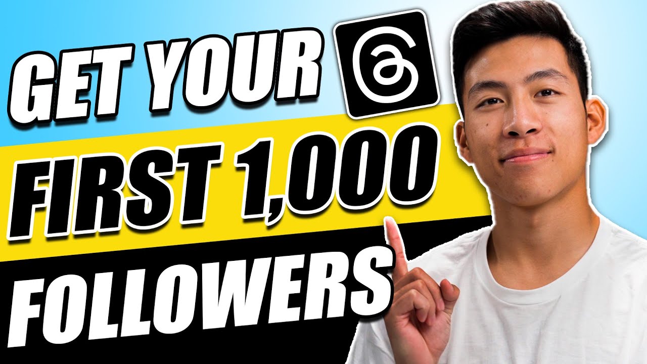 How To Get Your First 1,000 Followers On Threads - YouTube