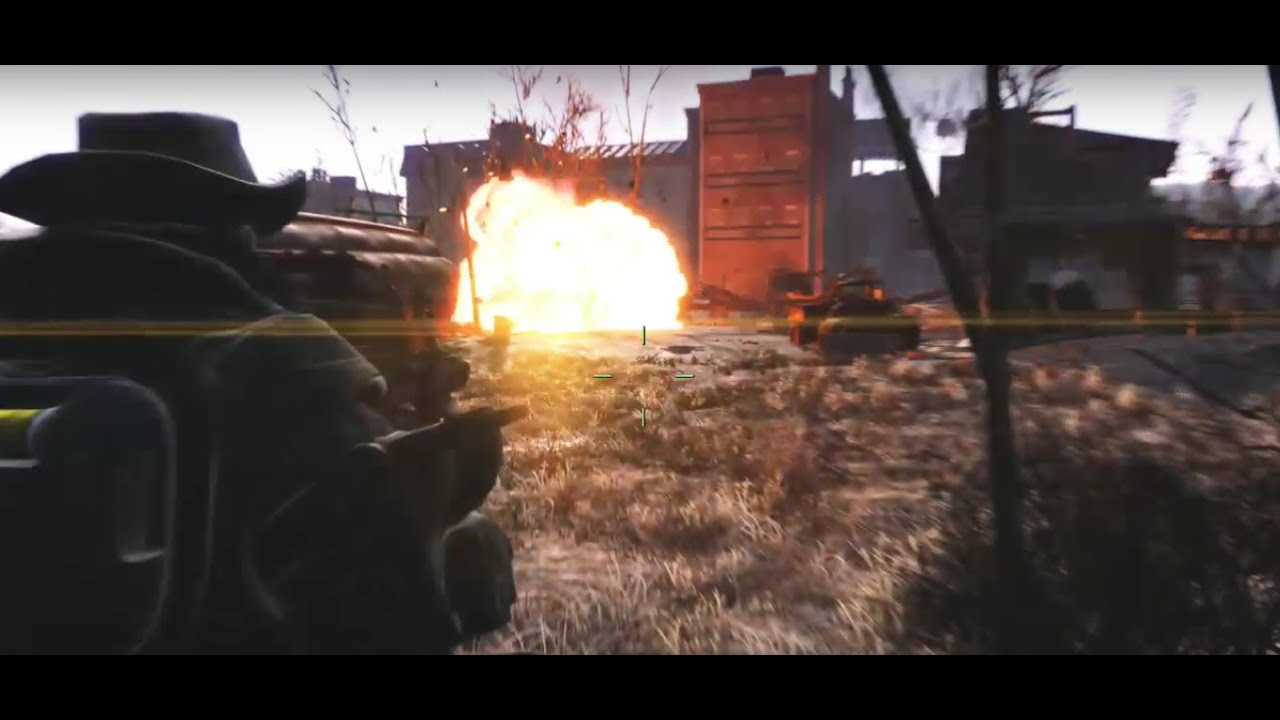 Fallout 4 - BIGGEST Artillery Strike Ever! - YouTube