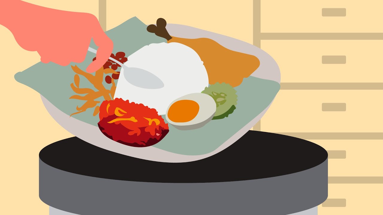 Food Waste 2D Animation Adobe Animate - YouTube