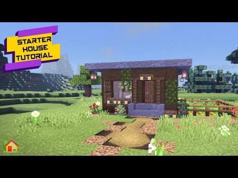 Minecraft: How To Build A Small Starter House | Minecraft Starter House ...
