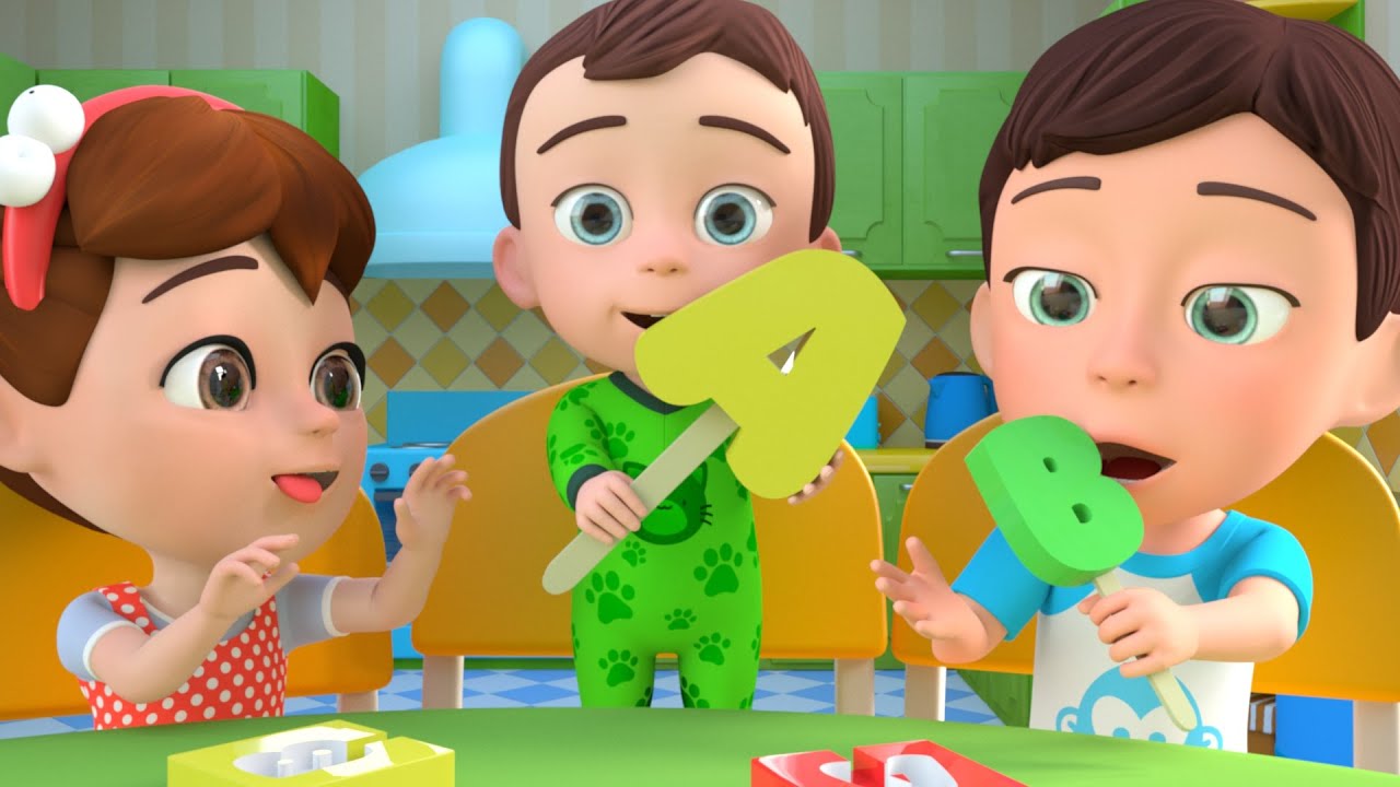 ABC Ice Cream Mold Song Nursery Rhymes - YouTube