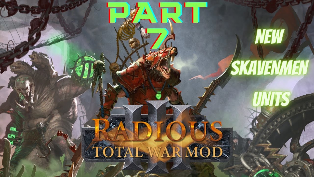 Skaven New Powerful Infantry- Total war: Warhammer 3 Radious Mod ...