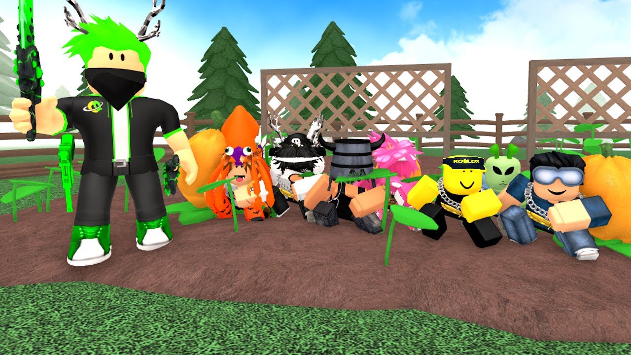 Zyleak Halloween Hide and Seek in Murder Mystery 2! - YouTube