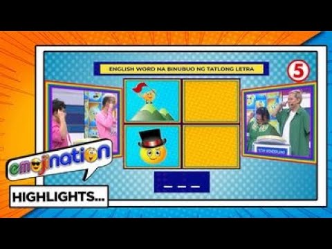 Emojination | First round pa lang, palaban na ang teams na 'to! - YouTube