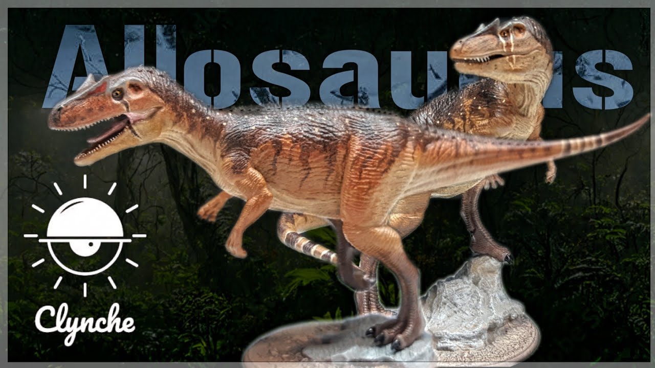 Clynche Art Allosaurus pair Review!!! - YouTube