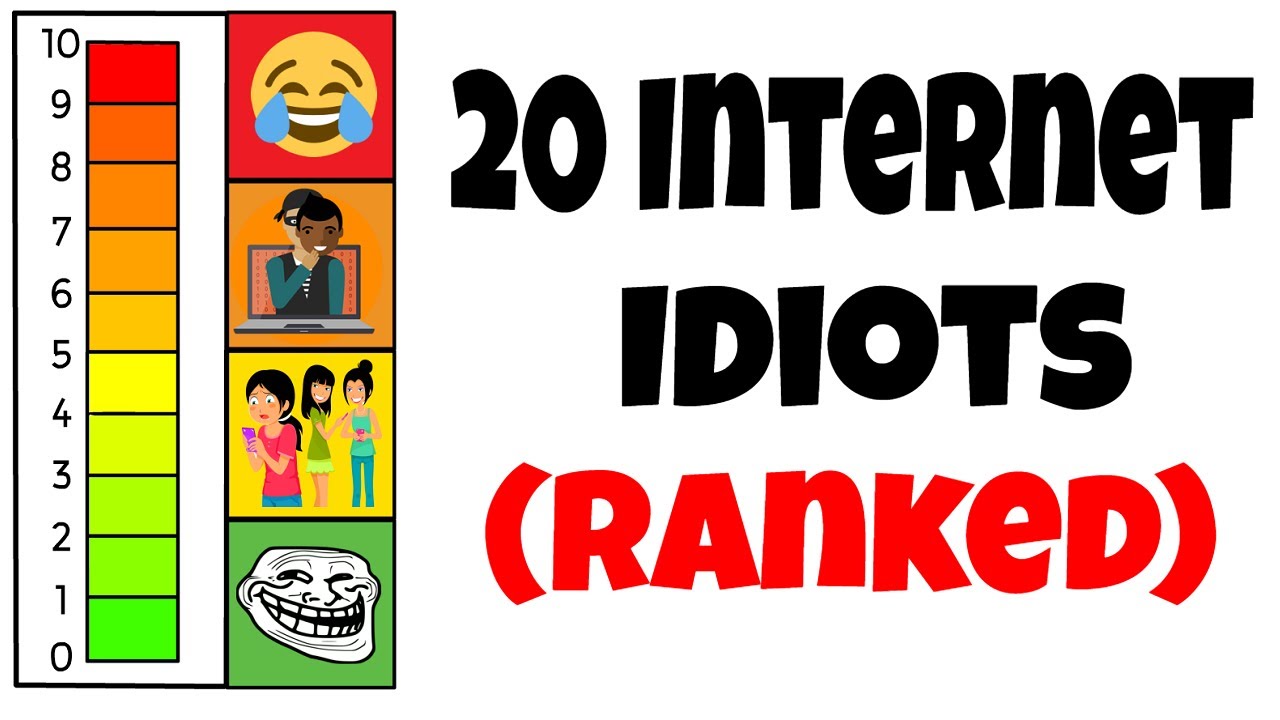 20 Types of STUPID PEOPLE You'll Find on Social Media - YouTube