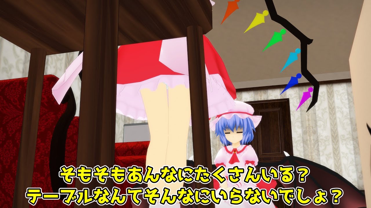 【東方MMD】TABLE MANIA - YouTube