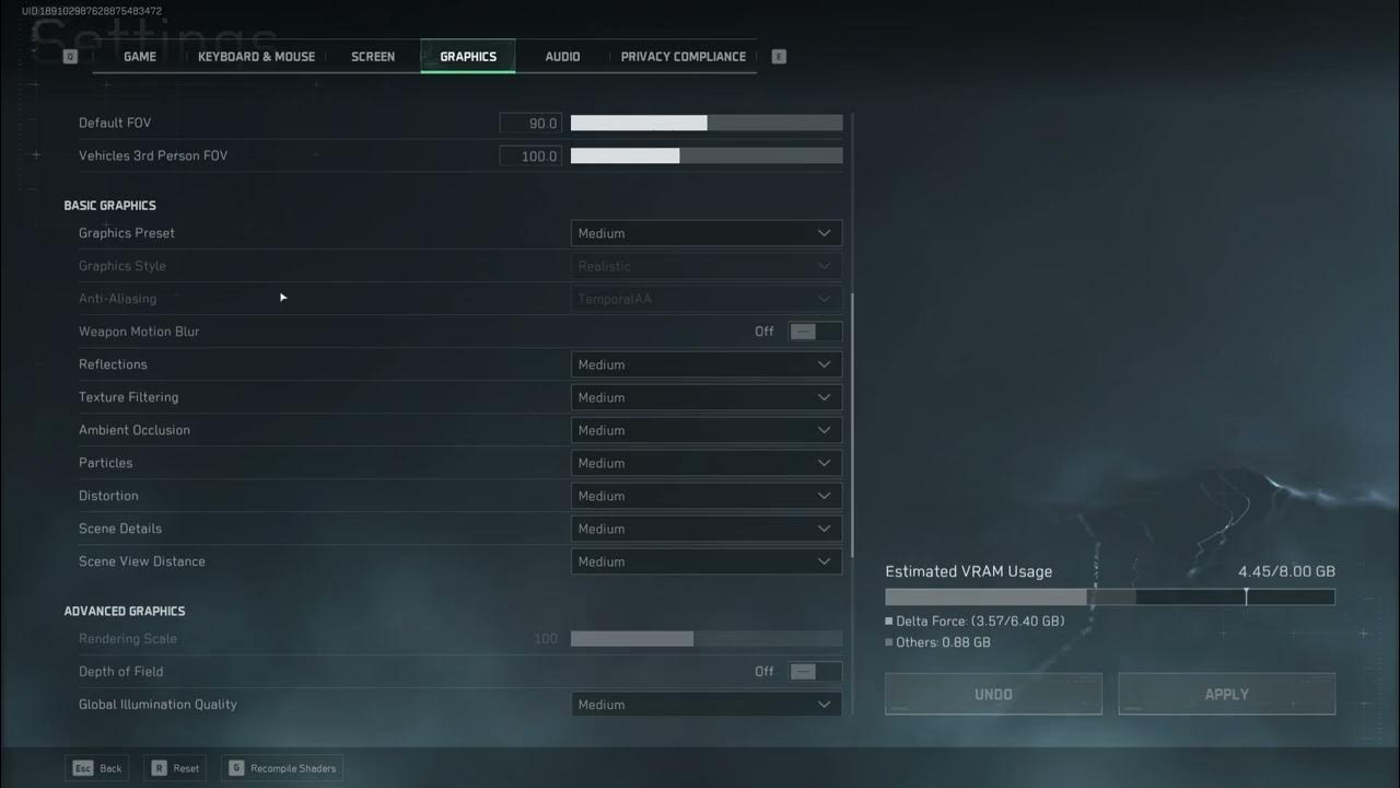 How to Change Graphics Settings in Delta Force - YouTube