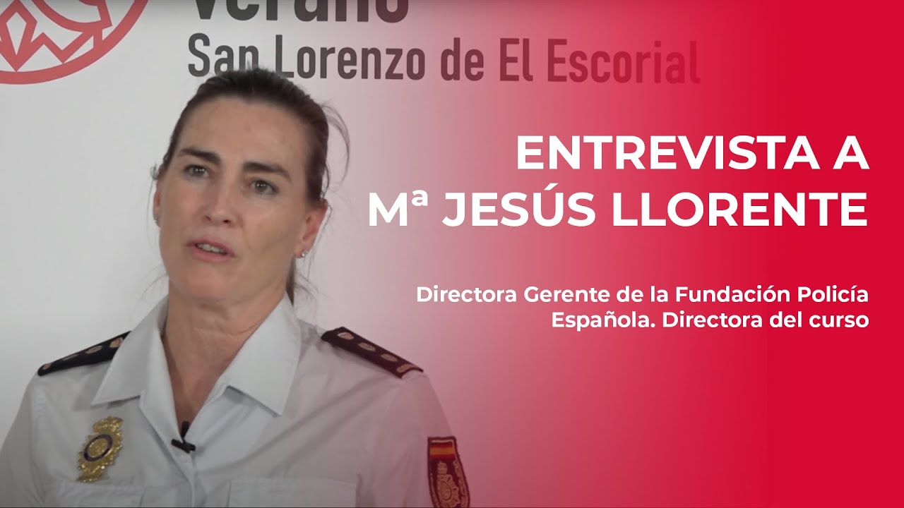 Entrevista a María Jesús Llorente, directora del curso de la Policía ...