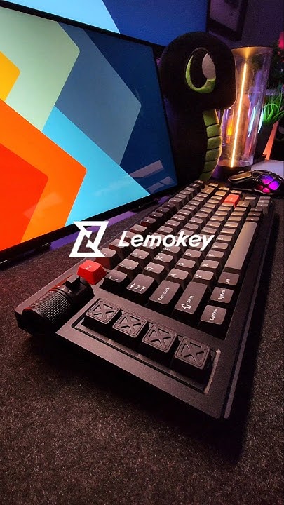 This is DEFINITELY NOT your usual boring 75% mechanical keyboard! | Lemokey L1 - YouTube