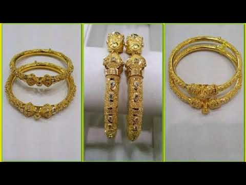 Latest Gold kade designs - YouTube