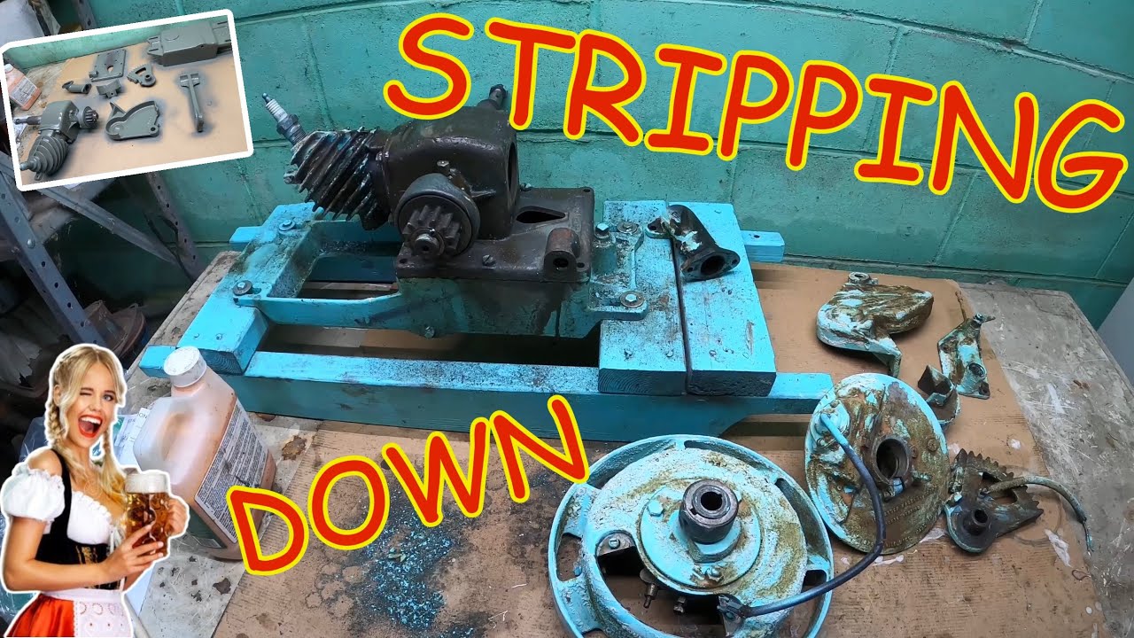 STRIPPING down: Model 92 Maytag Engine RESTORATION-Part 2 - YouTube