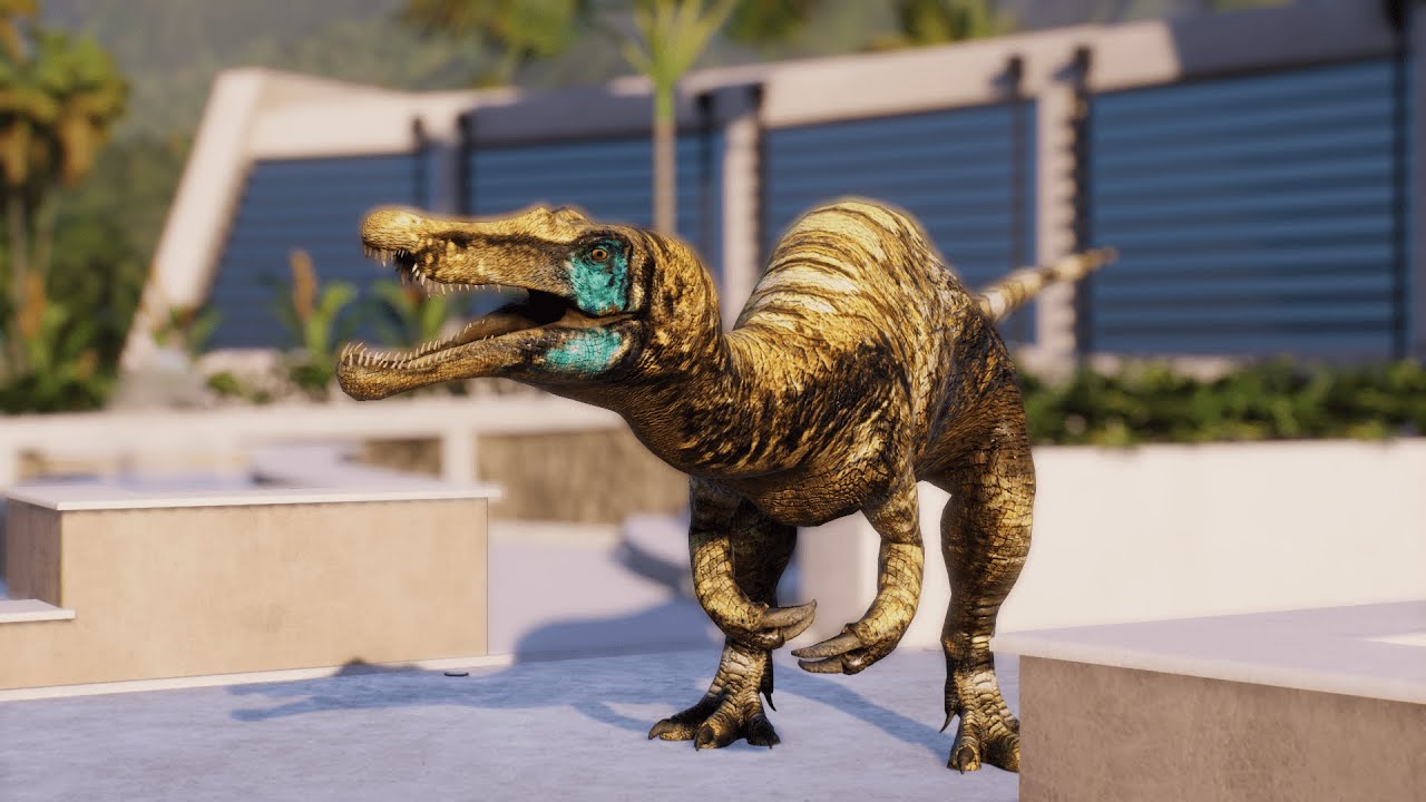 Revamped Baryonyx - New Cosmetic - Jurassic World Evolution 2 Modding - YouTube