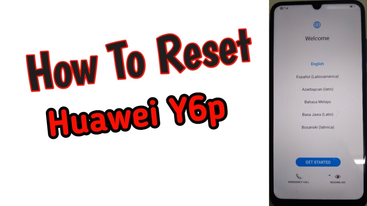 كيف ننهي هاتف هووي / How To Reset Huawei Phones - YouTube