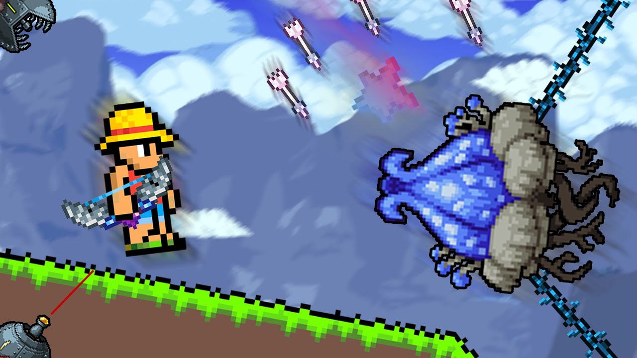 I Installed One Of The Most Difficult Terraria Mods.. But Im The Weed ...