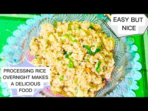 Process overnight rice into a very delicious meal, do it like this ...