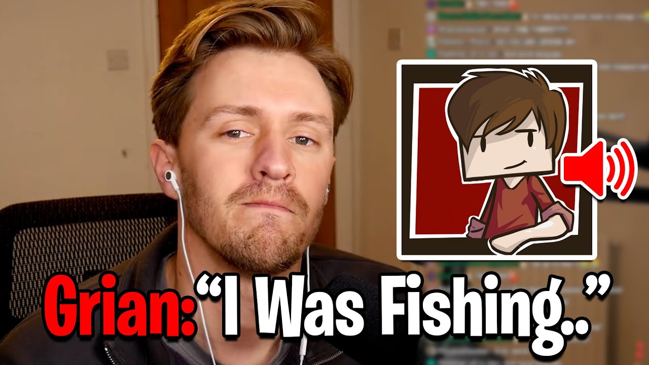 Grian Is Late To Solidarity's Stream Because He Was FISHING.. - YouTube