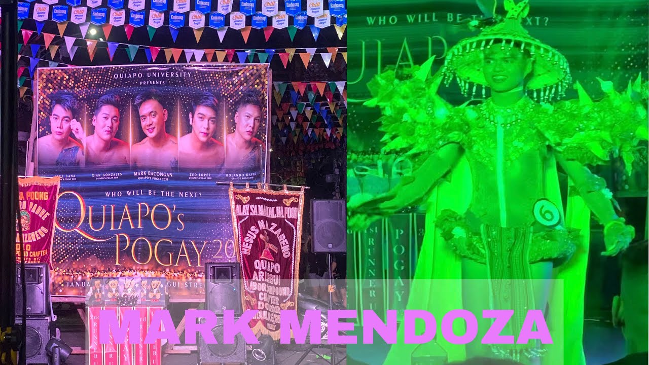 POGAY QUIAPO 2024 NATIONAL COSTUME | Mark Mendoza | Gabriel C. Amador ...