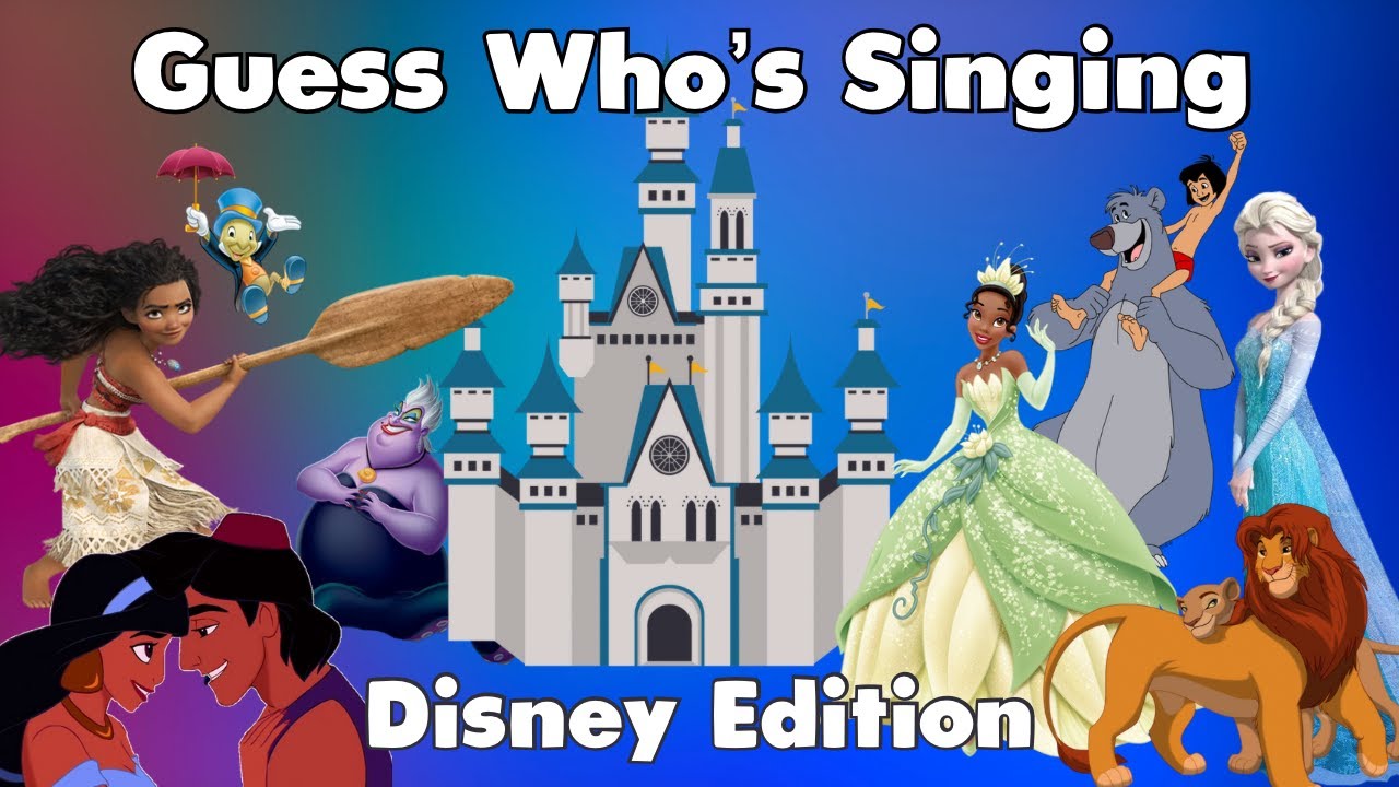 Guess What Disney Character Sings This Song | Music Trivia | 25 ...