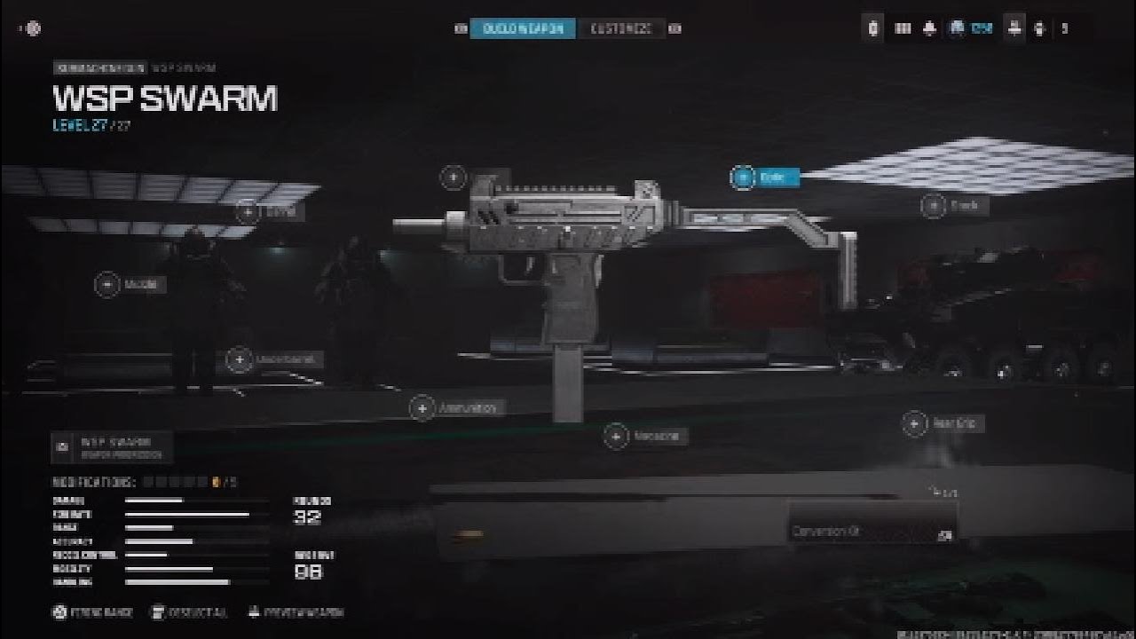 Call of Duty - MW3 - All SMG Attachments ~ WSP SWARM - YouTube
