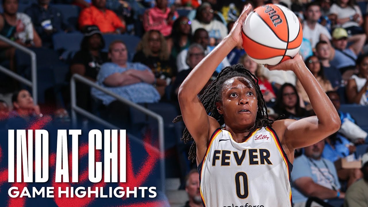 Indiana Fever Highlights at Chicago | June 23, 2024 - YouTube