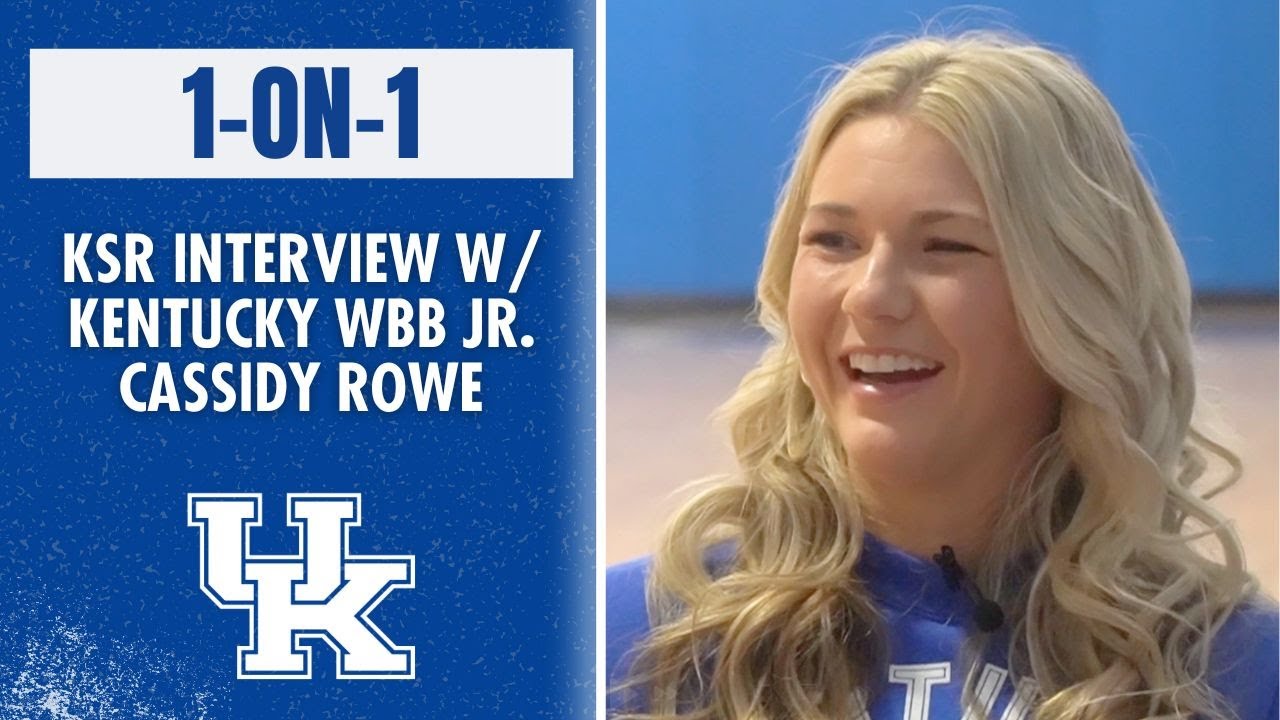 KSR's 1-on-1 interview w/ Kentucky WBB junior guard Cassidy Rowe - YouTube
