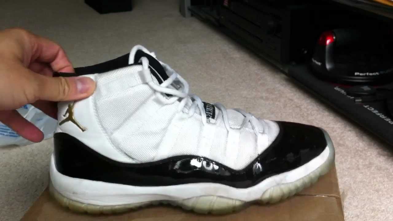 Shoe restoration: Jordan DMP XI Update - YouTube
