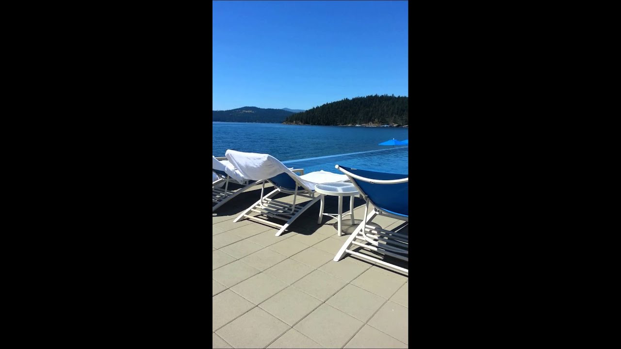 Coeur d alene resort infinity pool - YouTube