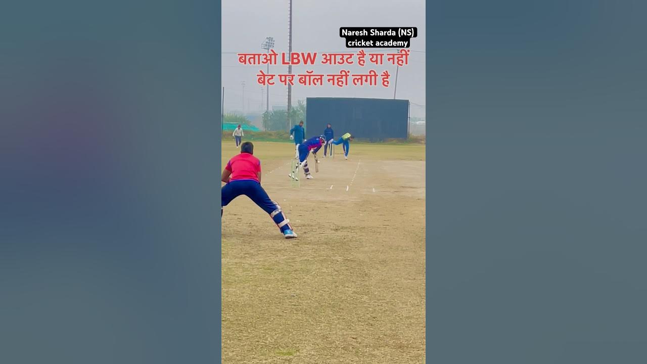 LBW OUT OR NOT? | cricket LBW out | fast bowling cricket | #fastbowling ...