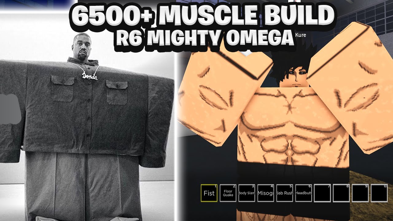 6500+ STRENGTH MUSCLE BUILD in R6 MIGHTY OMEGA.. (Voice Chat, NEW ...