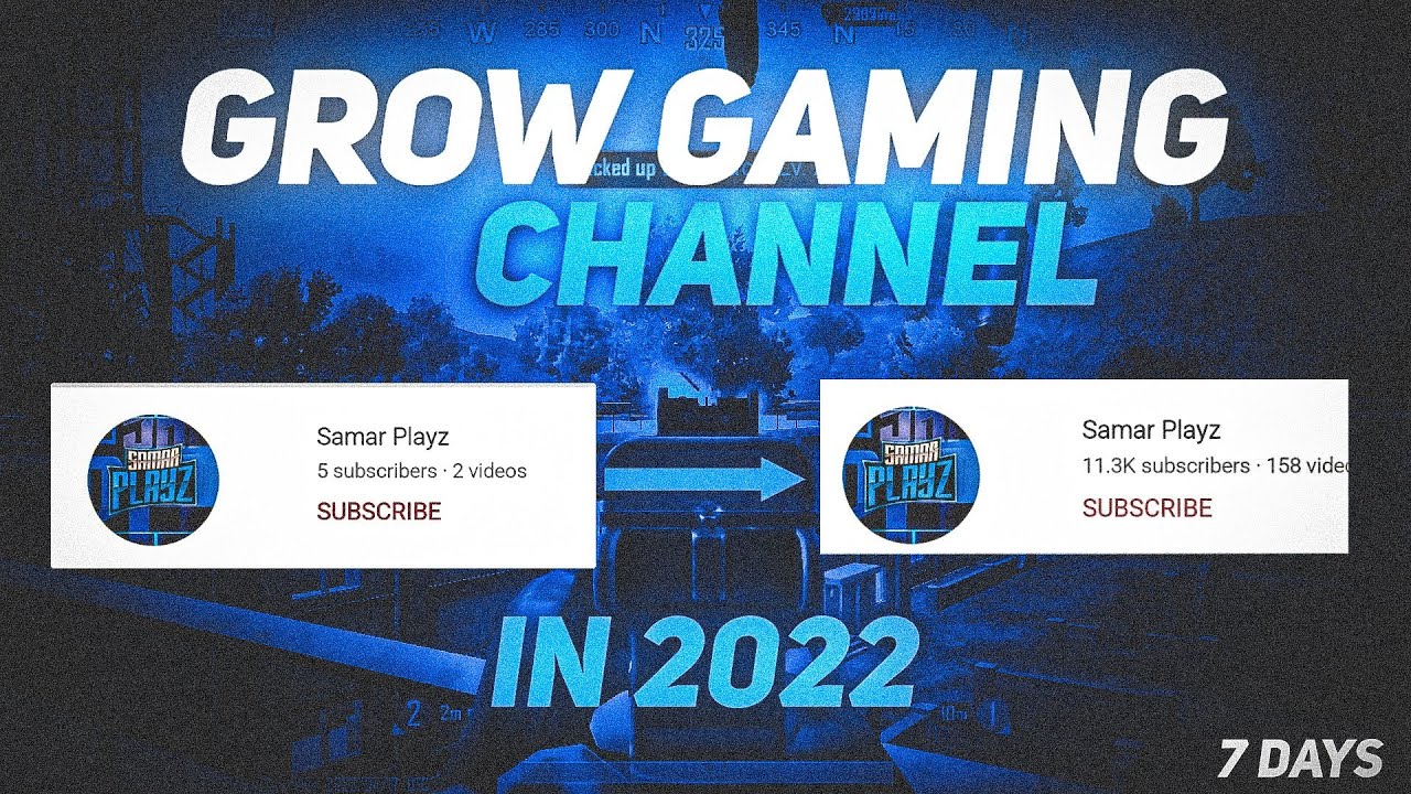 How To Grow Gaming Youtube channel In 2022 | Grow BGMI Montage Youtube ...