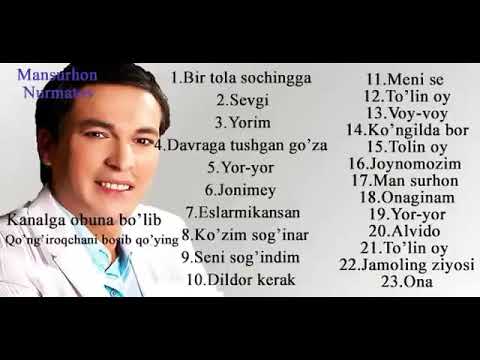 МАНСУРХОН НУРМАТОВ