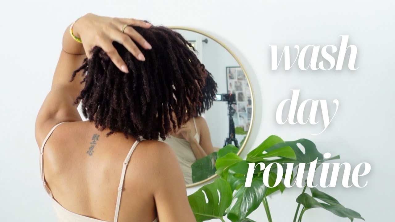 SIMPLE LOC WASH DAY ROUTINE | CLEAN & HEALTHY, NO RETWIST | SIGNED ...