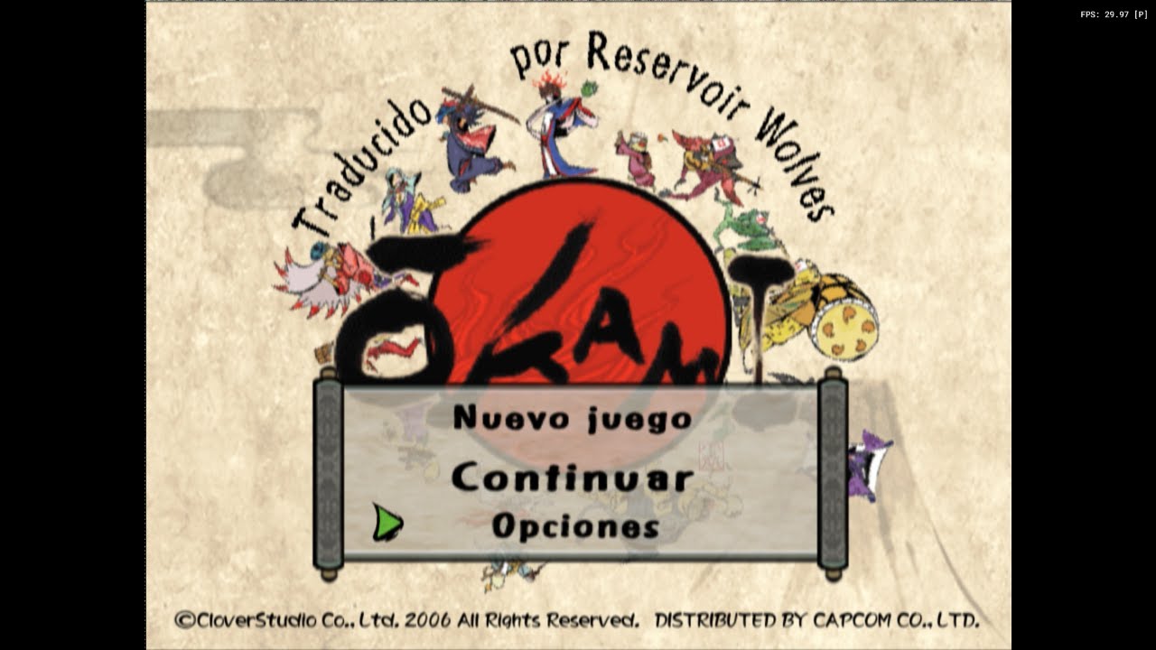 Okami (Español) de Playstation 2 (PS2) con emulador PCSX2. Gameplay ...