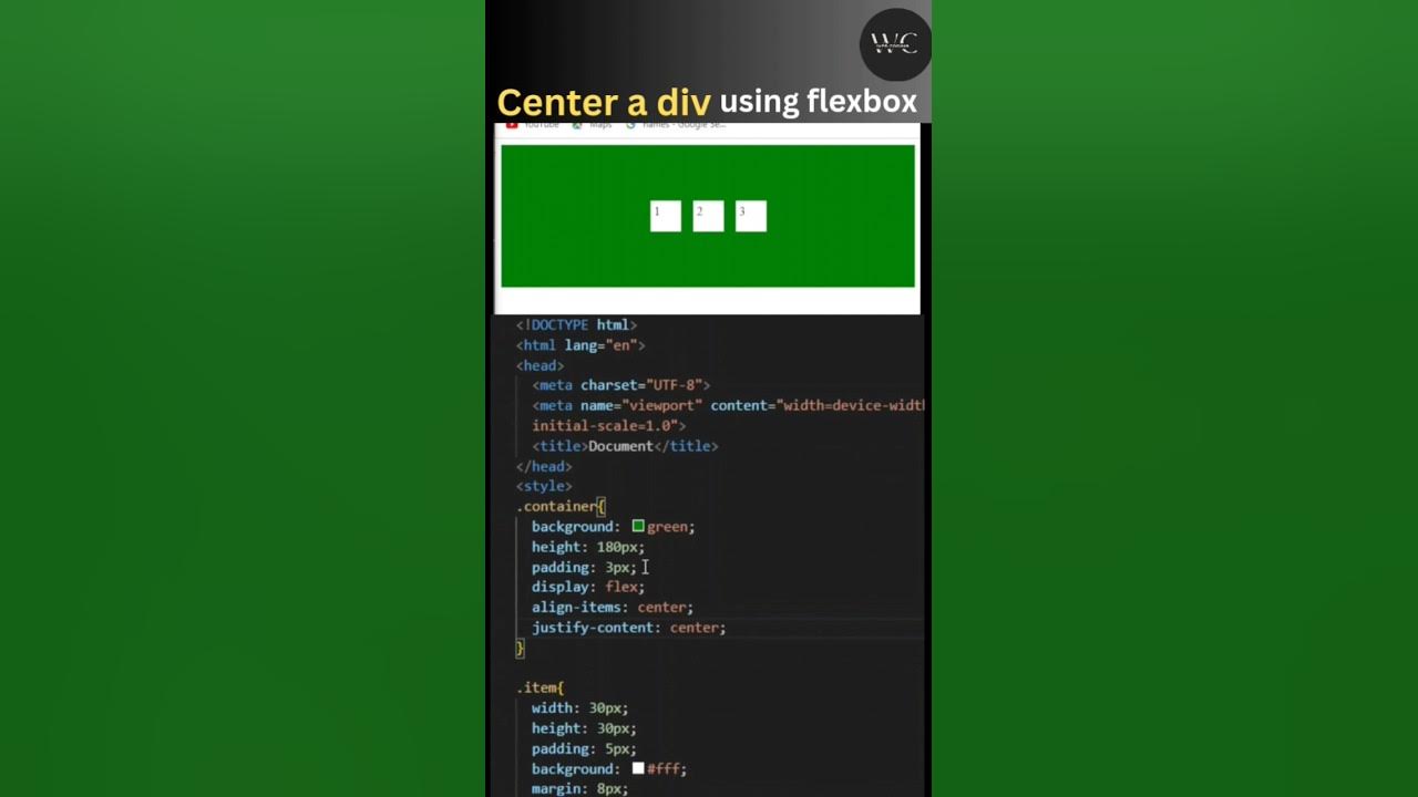 2 How To Center A Div In Css Flexbox 馃敟馃敟htmlcss Cssflexbox Shorts Webdeveloper 8307