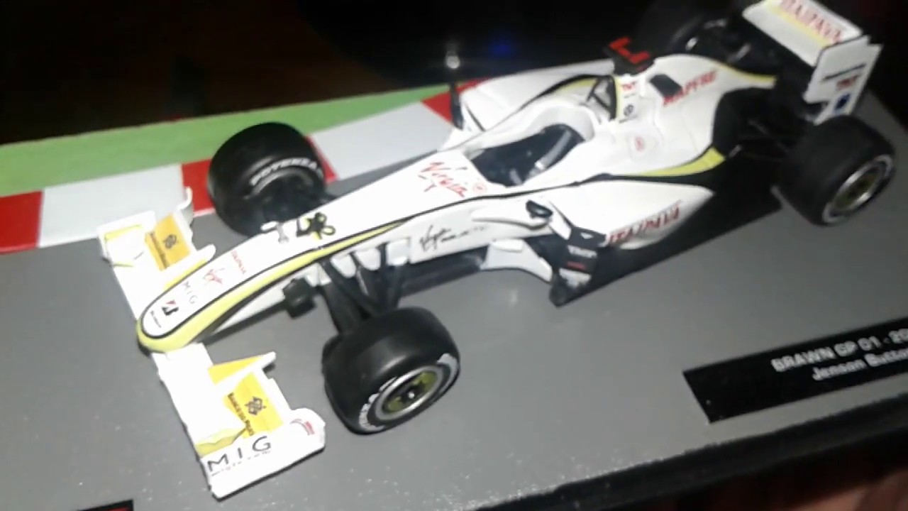 CHEGOU!!! UNBOXING BRAWN GP 01 DE 2009!! 1:43! - YouTube