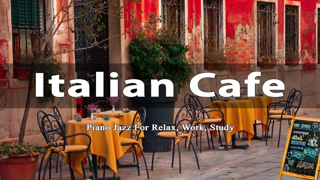 Romance Positano Cafe Ambience ♫ Italian Music - Bossa Nova Music for ...