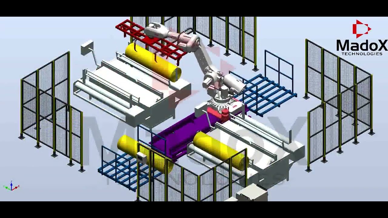 Simulation for Material Handling - YouTube