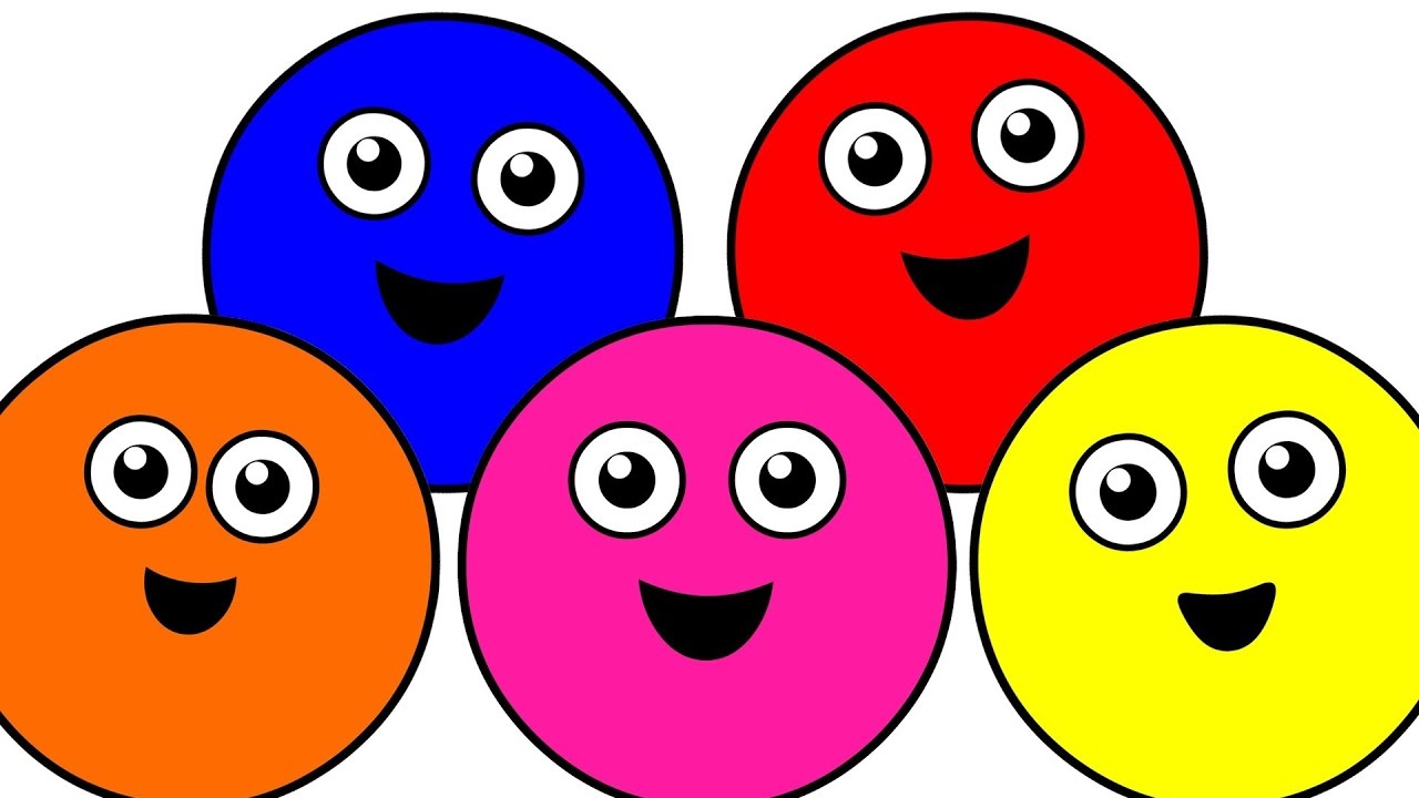 Five little colors - YouTube