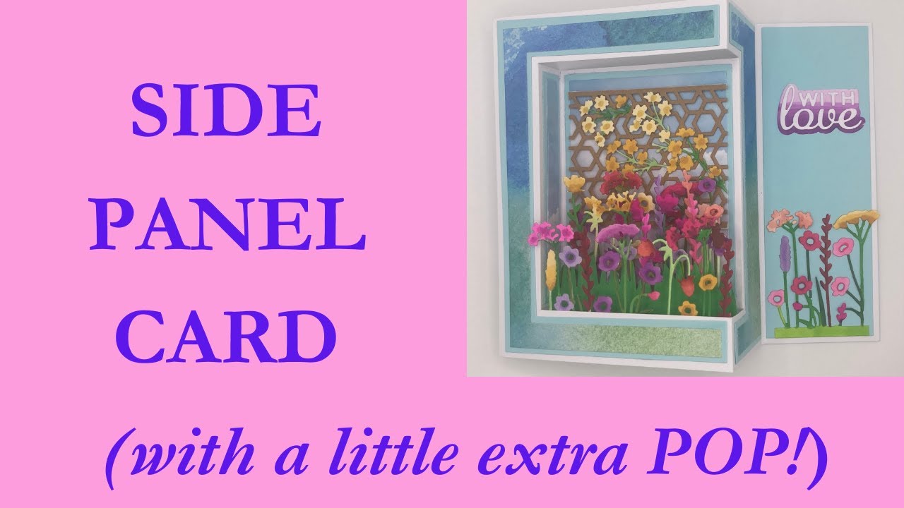 Side Panel Card with an extra Pop Out - YouTube