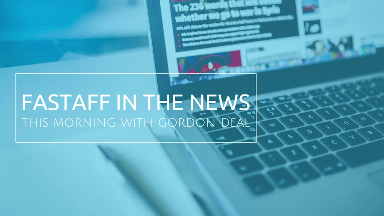 Fastaff in the News - This Morning with Gordon Deal - YouTube