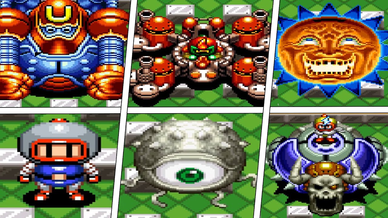 Super Bomberman 2 (Snes) - All Bosses & Ending - YouTube
