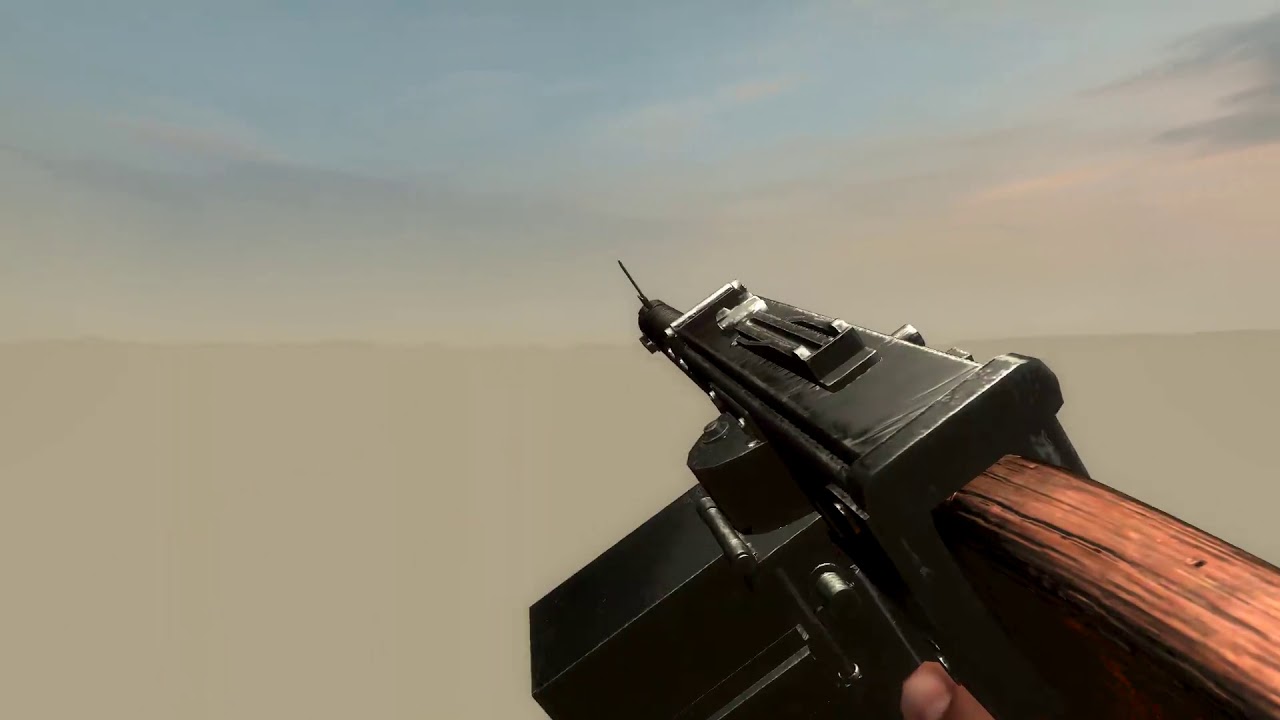 Schwarzlose SMG 08/18 (V2) Replaces Silenced SMG & Uzi SMG 施瓦茨羅斯08/18 ...