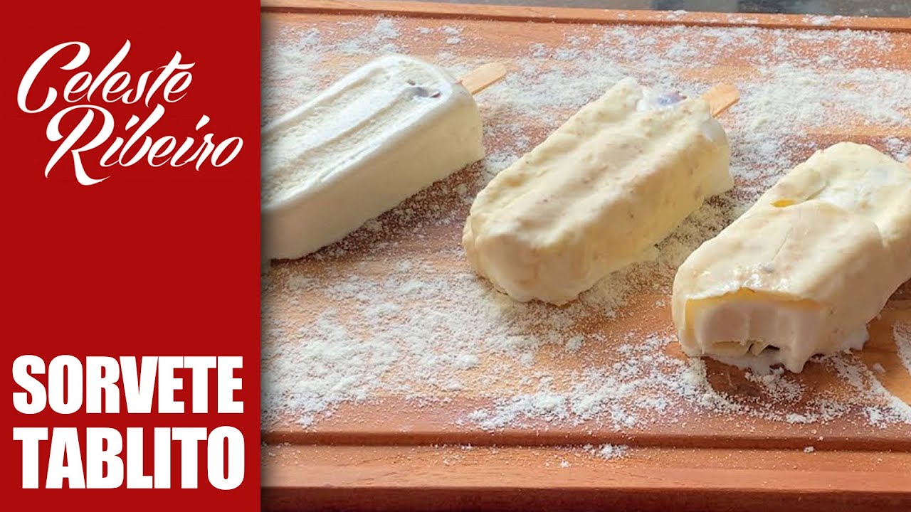 Sorvete Tablito - Aprenda a fazer - YouTube