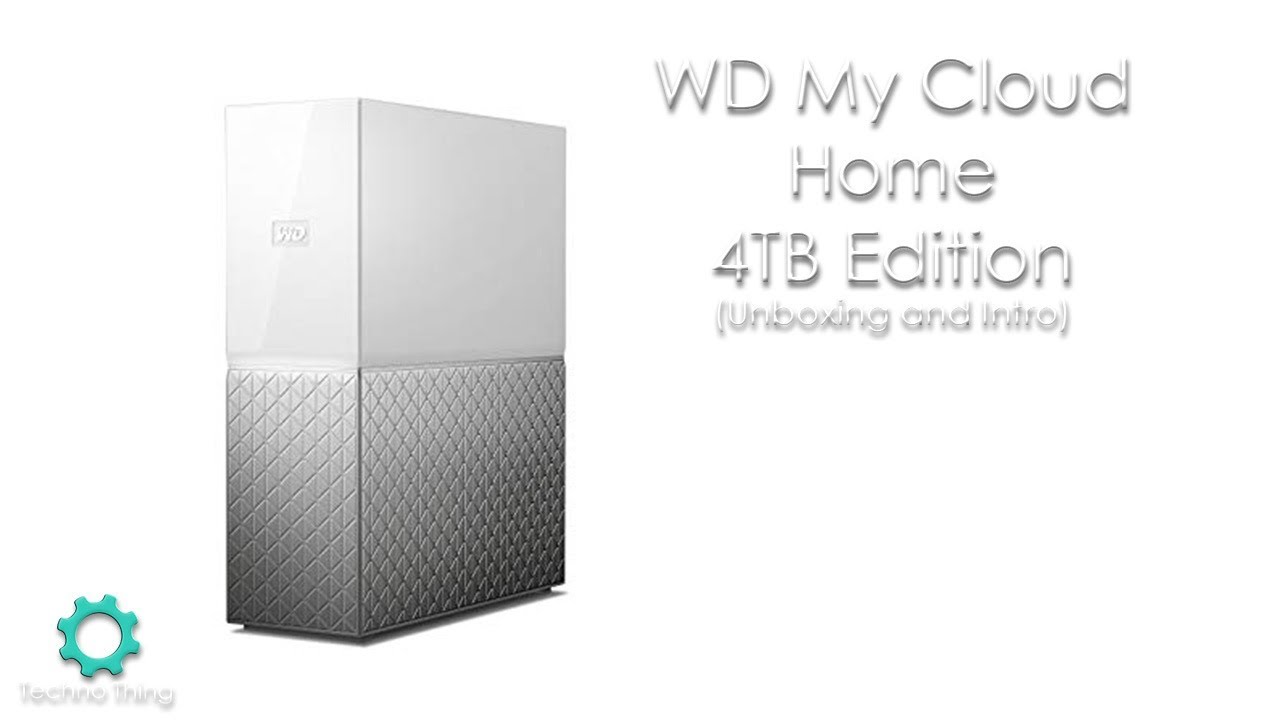 WD MyCloud Home Unboxing - Whats in the Box - YouTube