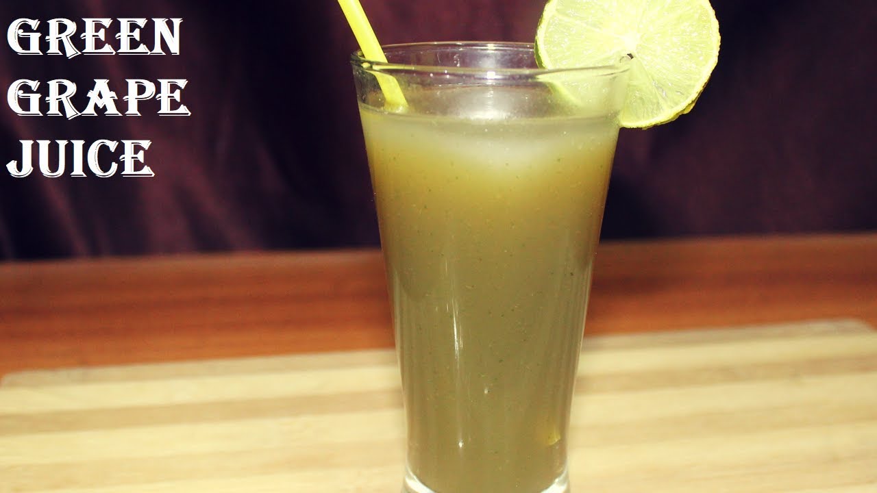 Green Grape Juice|अंगूर का जूस | Healthy Juice |How to make Grape Juice ...