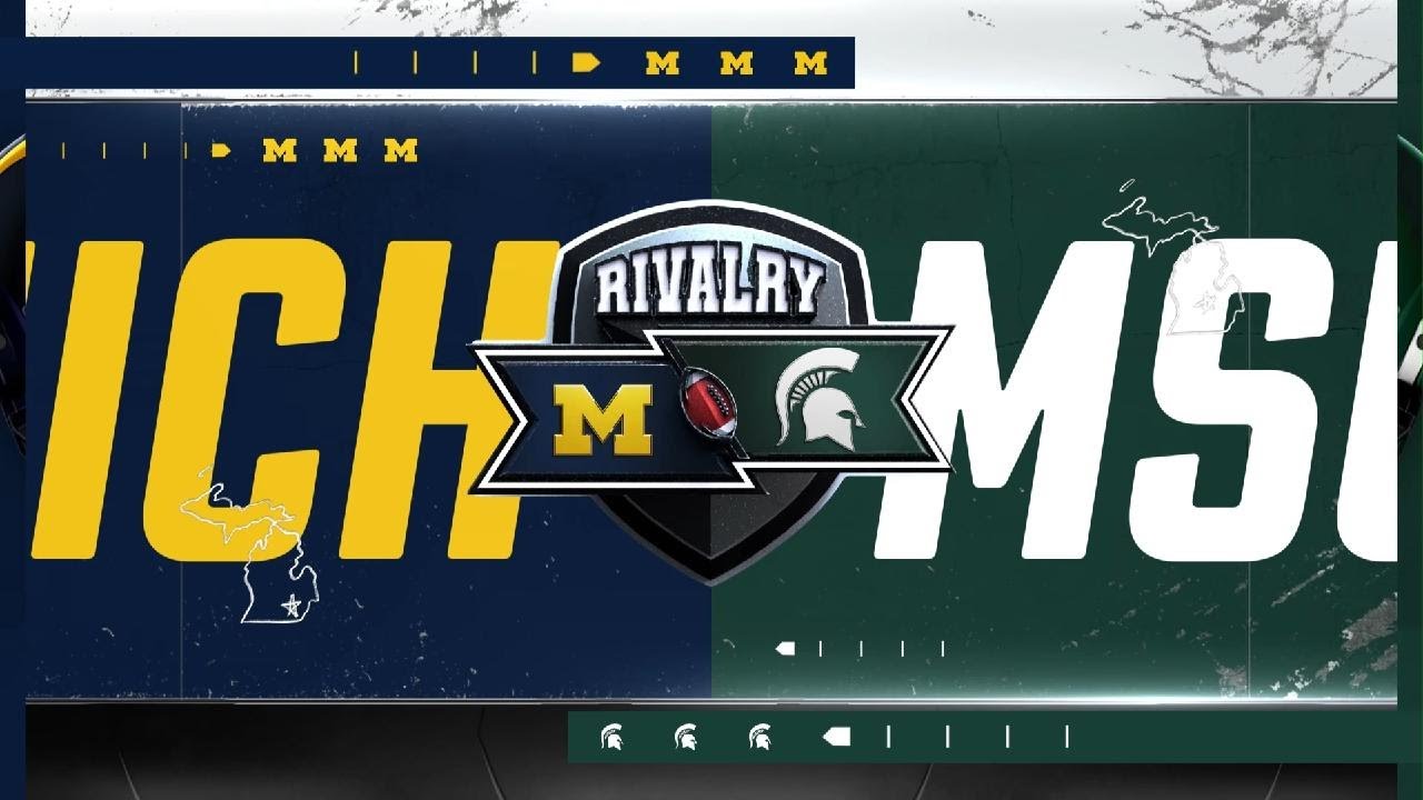 CFB 26 Michigan vs Michigan State Week 9 NCAA Football 26 - YouTube